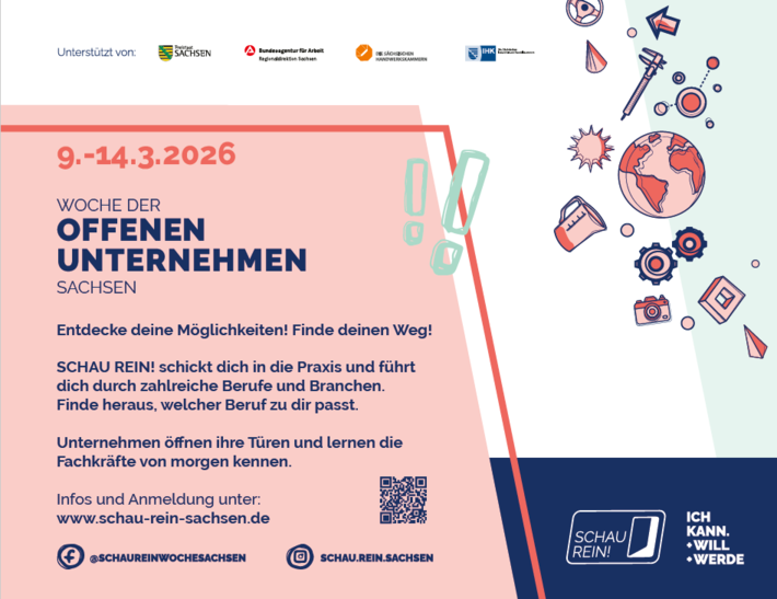 SCHAU REIN! 2026 – Jetzt als Unternehmen anmelden und Fachkräfte sowie ...